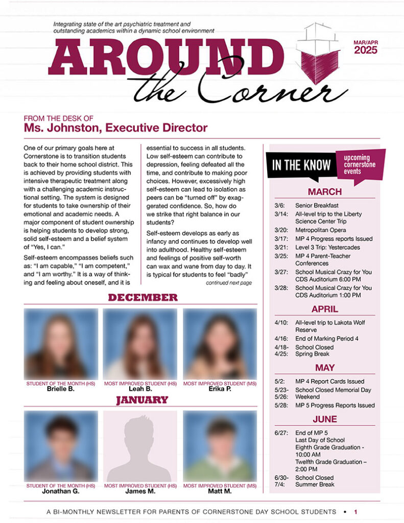 Who We Are - Cornerstone Day School